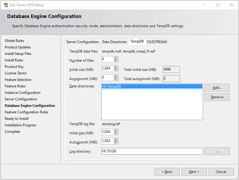 SQL Server 2016 - IFI-Aktivierung und TempDB-Optimierung SQL Server 2016 - IFI-Aktivierung und TempDB-Optimierung