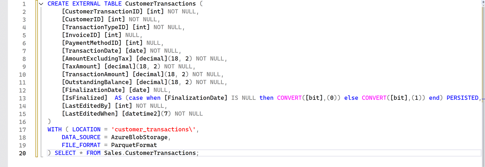 SQL Server 2022: Parquet-Dateien direkt aus der Datenbank erstellen